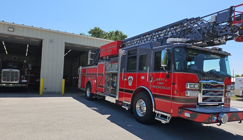 Liberty Township Fire Department Gets New Fire Truck - Local News